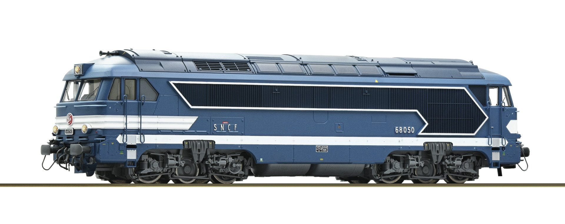 DC - Diesel locomotive 68050, SNCF - E-trains
