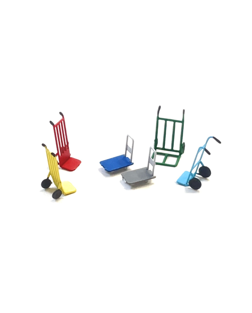 Package trolleys (6 units) - E-trains