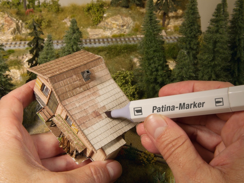 Patina Markers for Models - E-trains