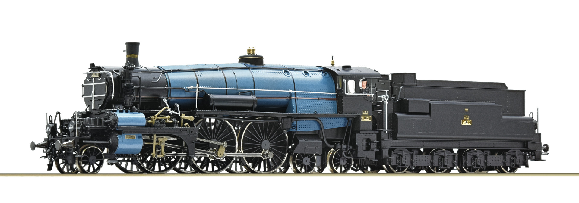 DCC - Steam locomotive 310.20, BBÖ - E-trains