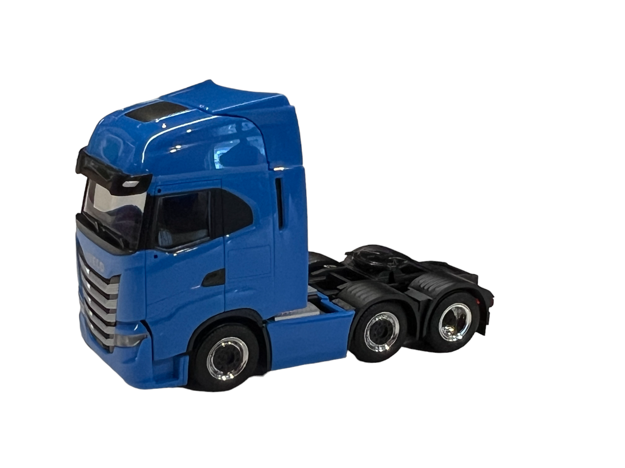 Iveco S-Way Prime mover 3 Axle - Sky Blue - E-trains