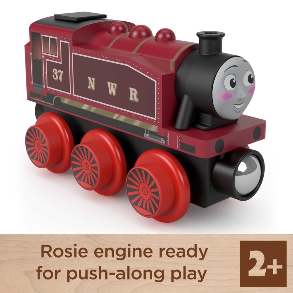 THOMAS & FRIENDS WOODEN RAILWAY - ROSIE ENGINE - E-trains