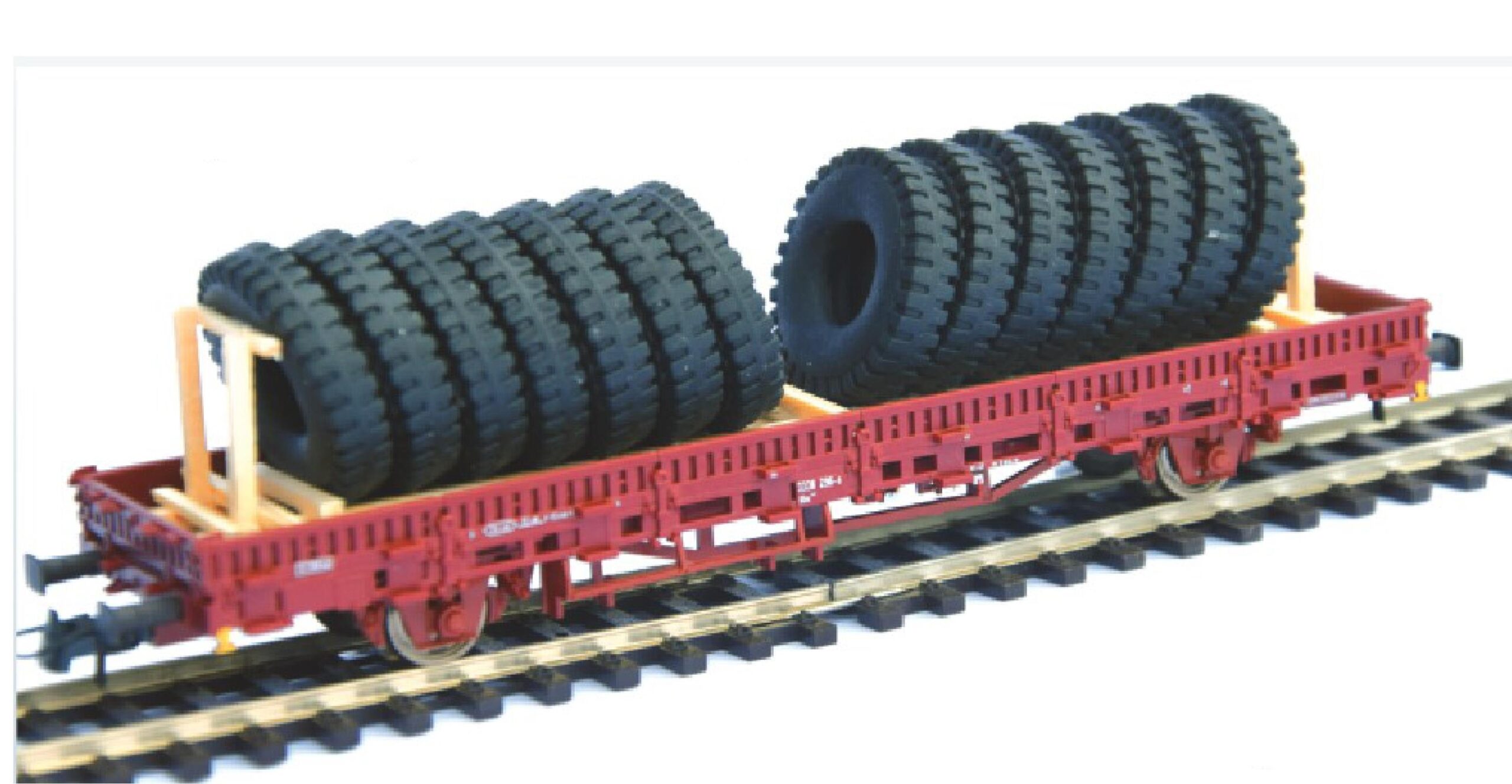 Load of Tyres - E-trains