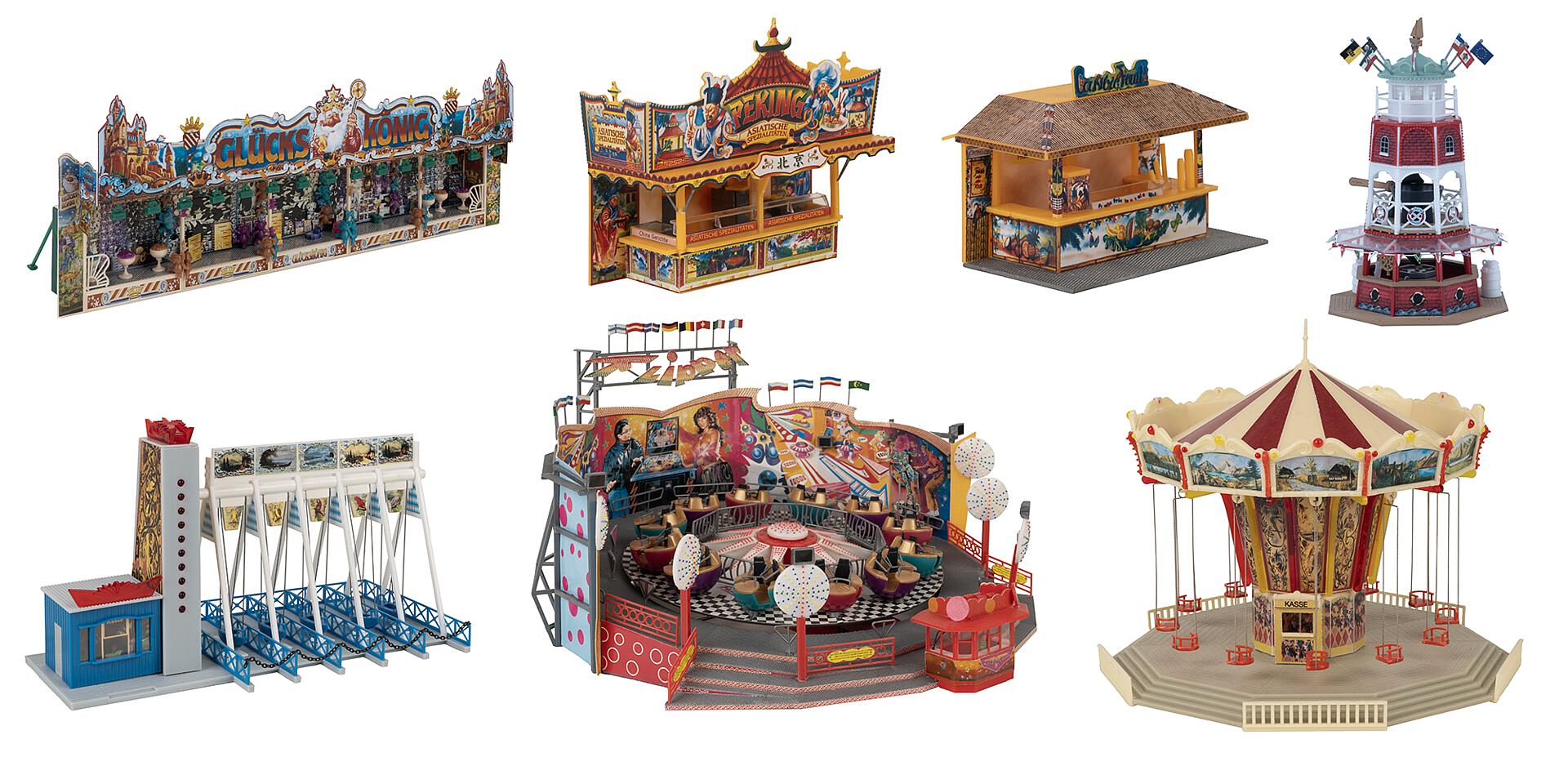 Funfair fun Funfair set - Kit - E-trains
