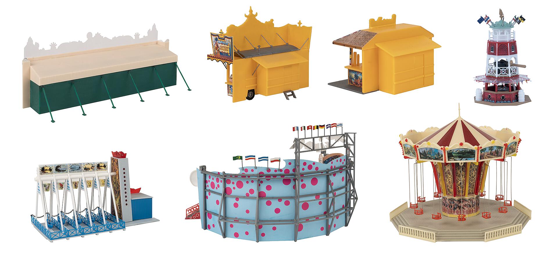 Funfair fun Funfair set - Kit - E-trains