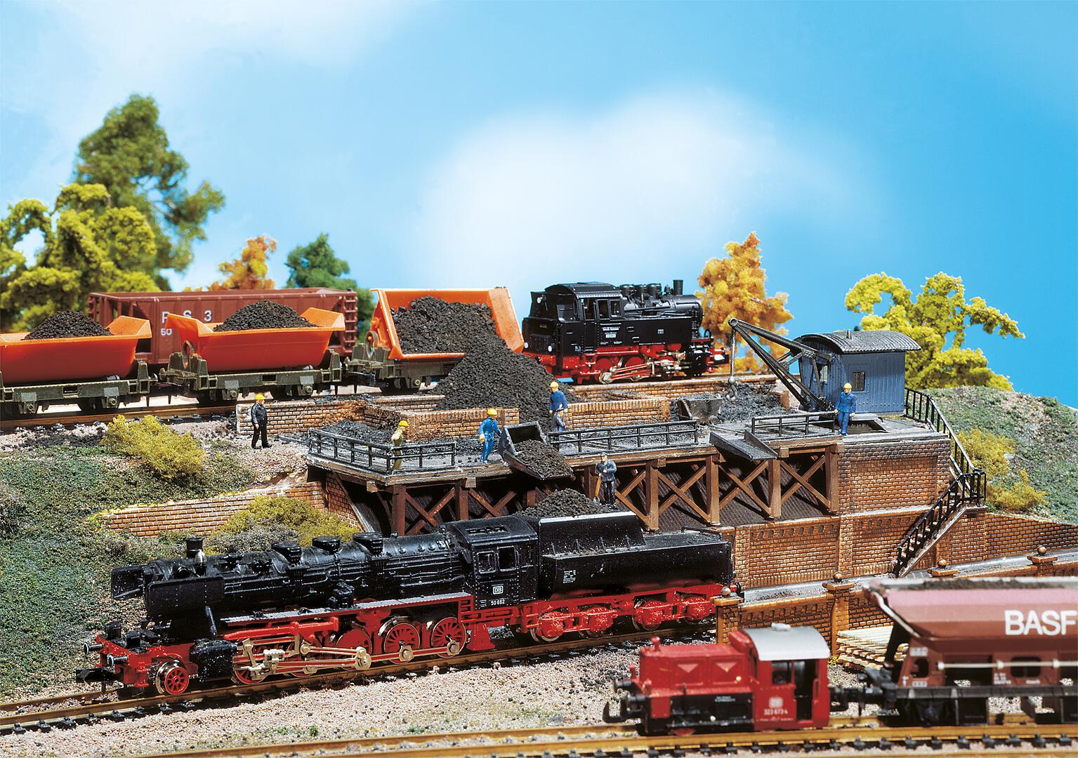 Coal-tipping platform - Kit - E-trains