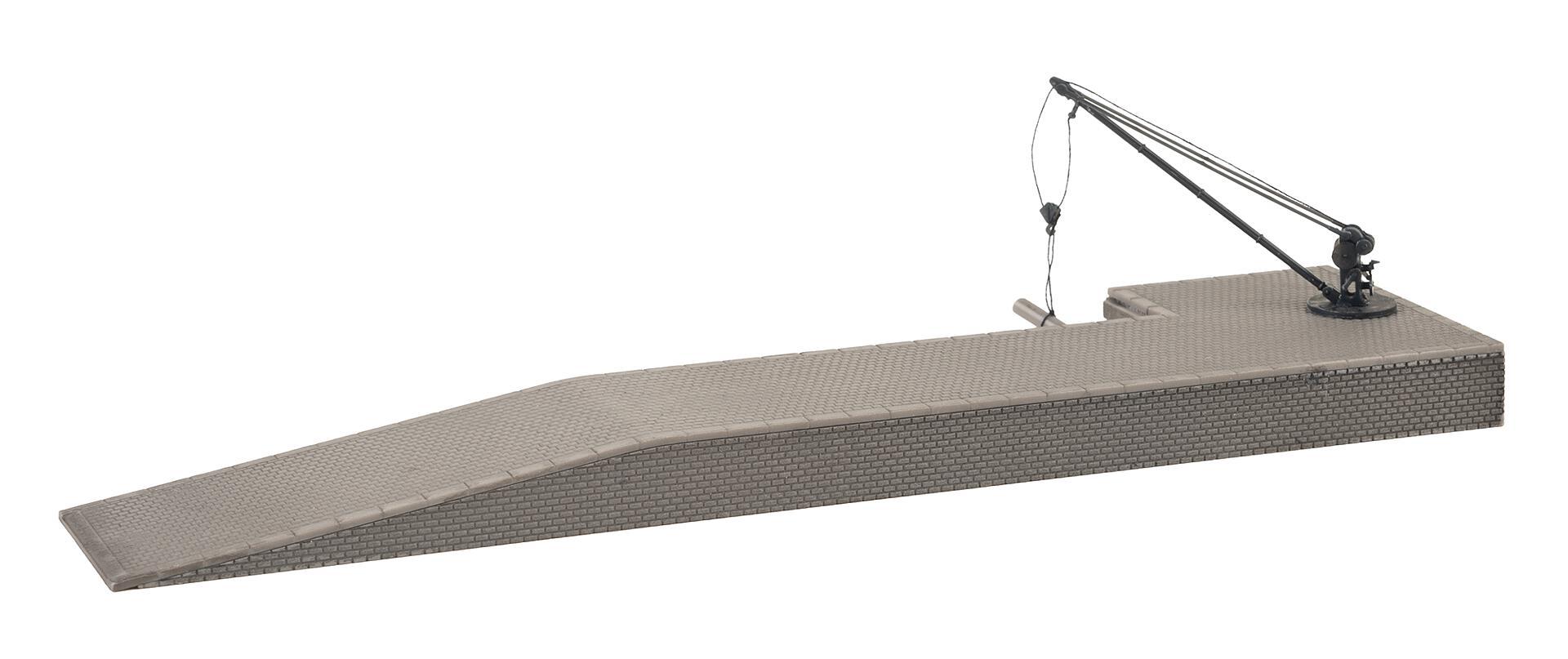 Loading ramp with crane - Kit - E-trains