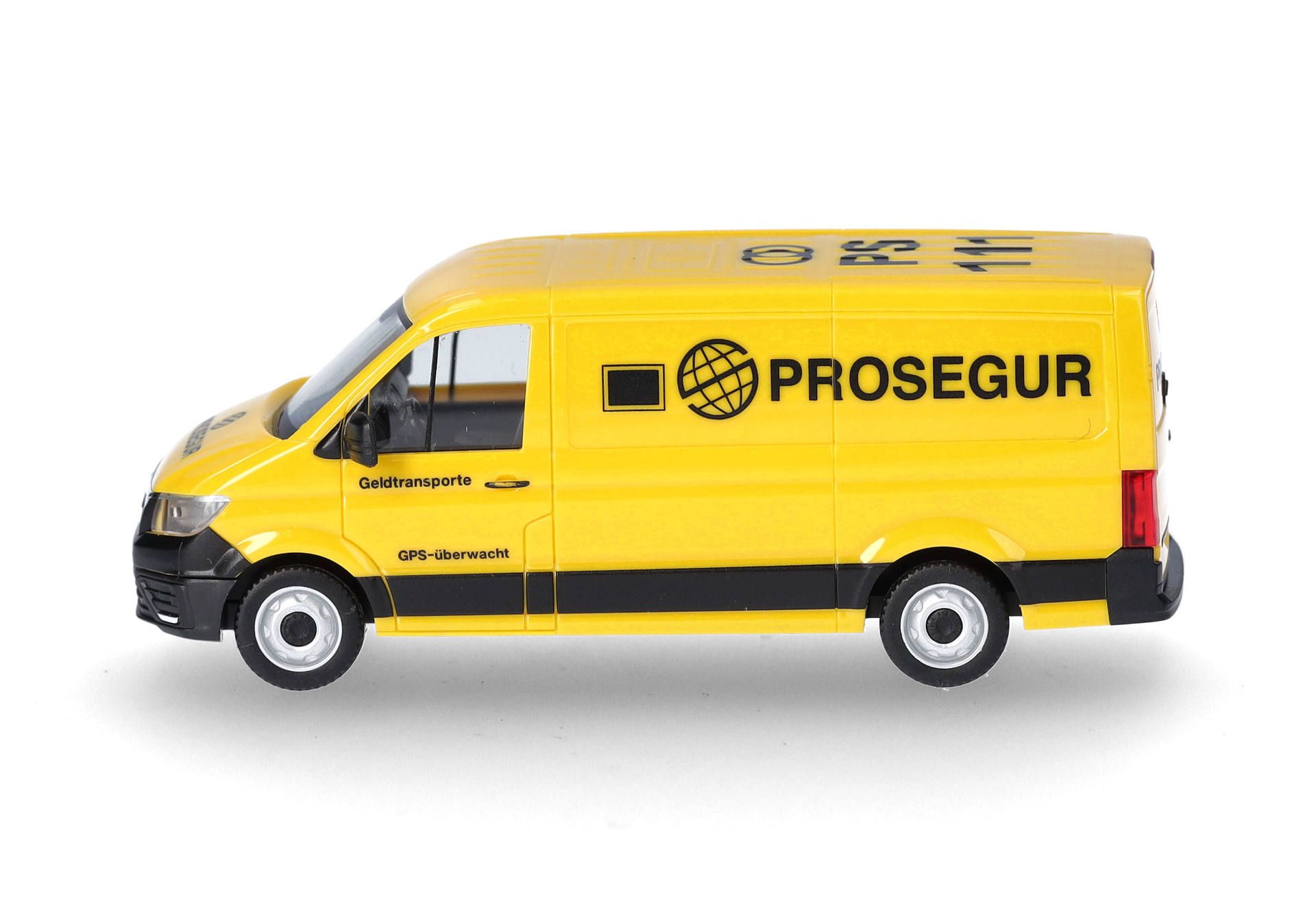 MAN TGE box flat roof "Prosegur Werttransporte" - E-trains