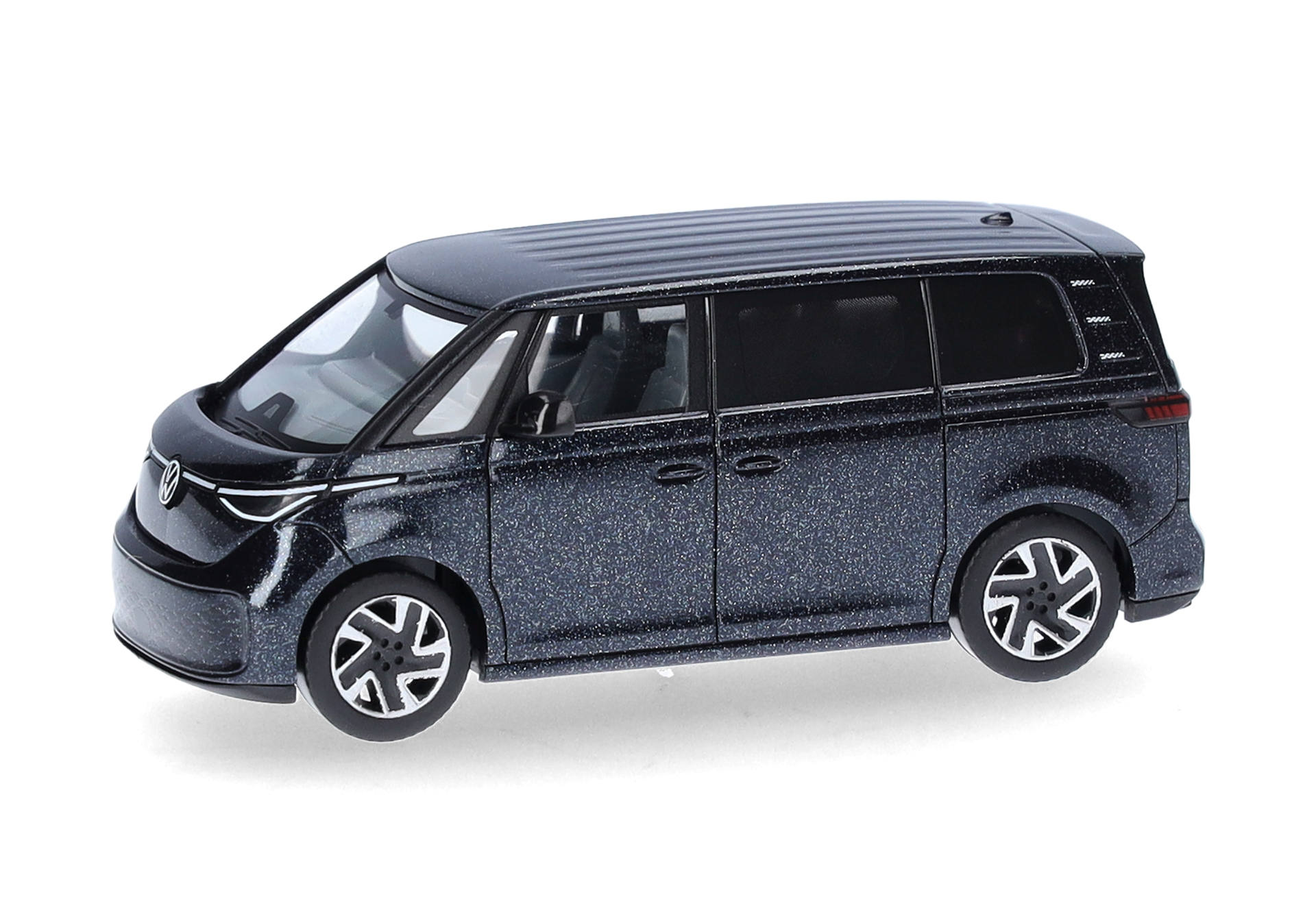 Volkswagen (VW) ID. Buzz, Starlight Blue Metallic - E-trains