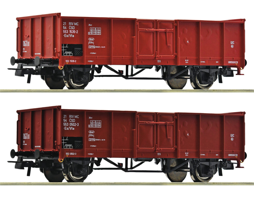 Concrete blocks on pallets (2 units) - e-Trains