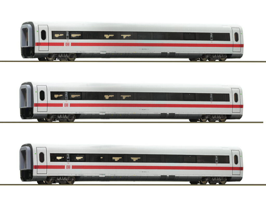 HO Passenger Cars - e-Trains