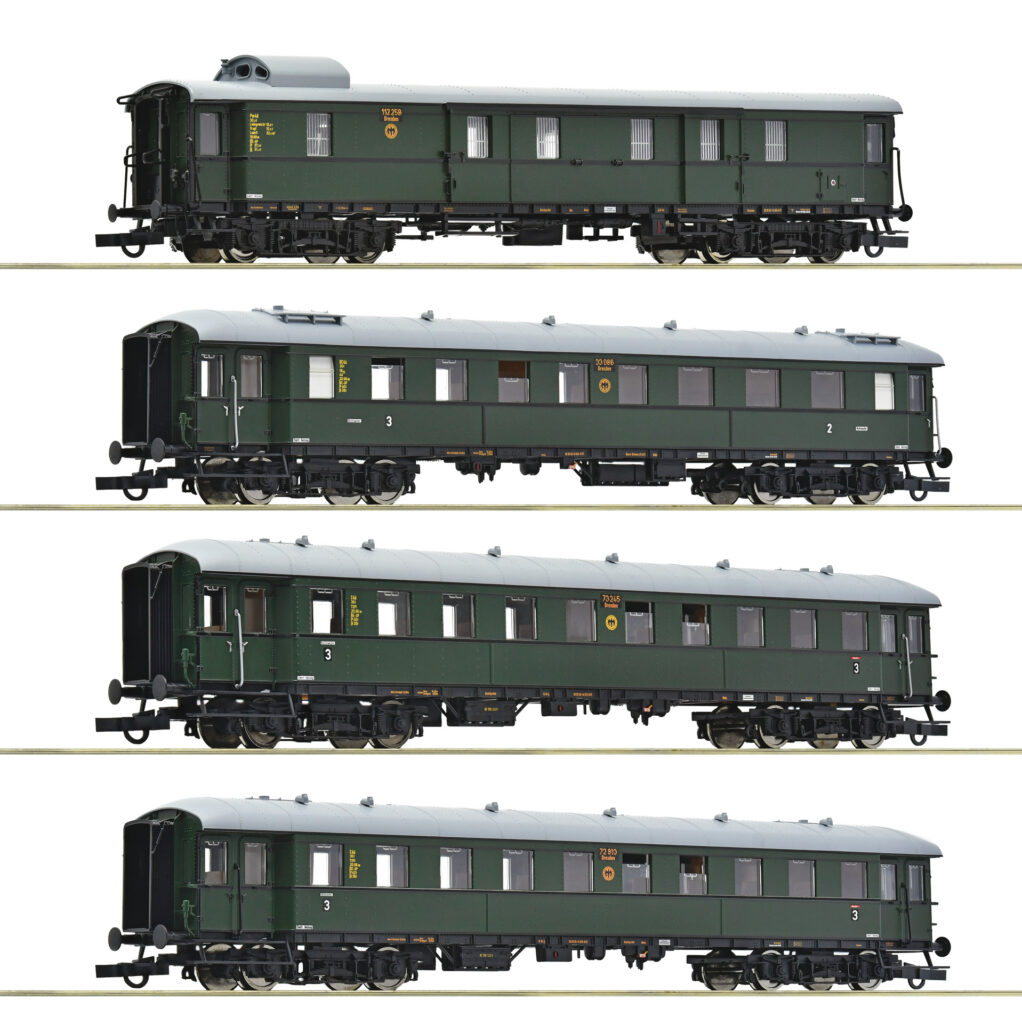 HO Passenger Cars - e-Trains