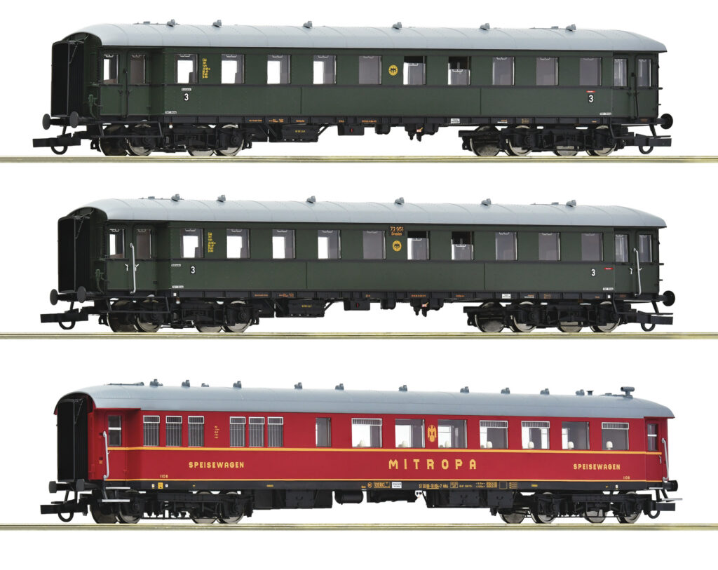 HO Passenger Cars - e-Trains